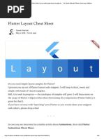 Flutter Layout Cheat Sheet - ProAndroidDev | PDF | Icon (Computing) | Software