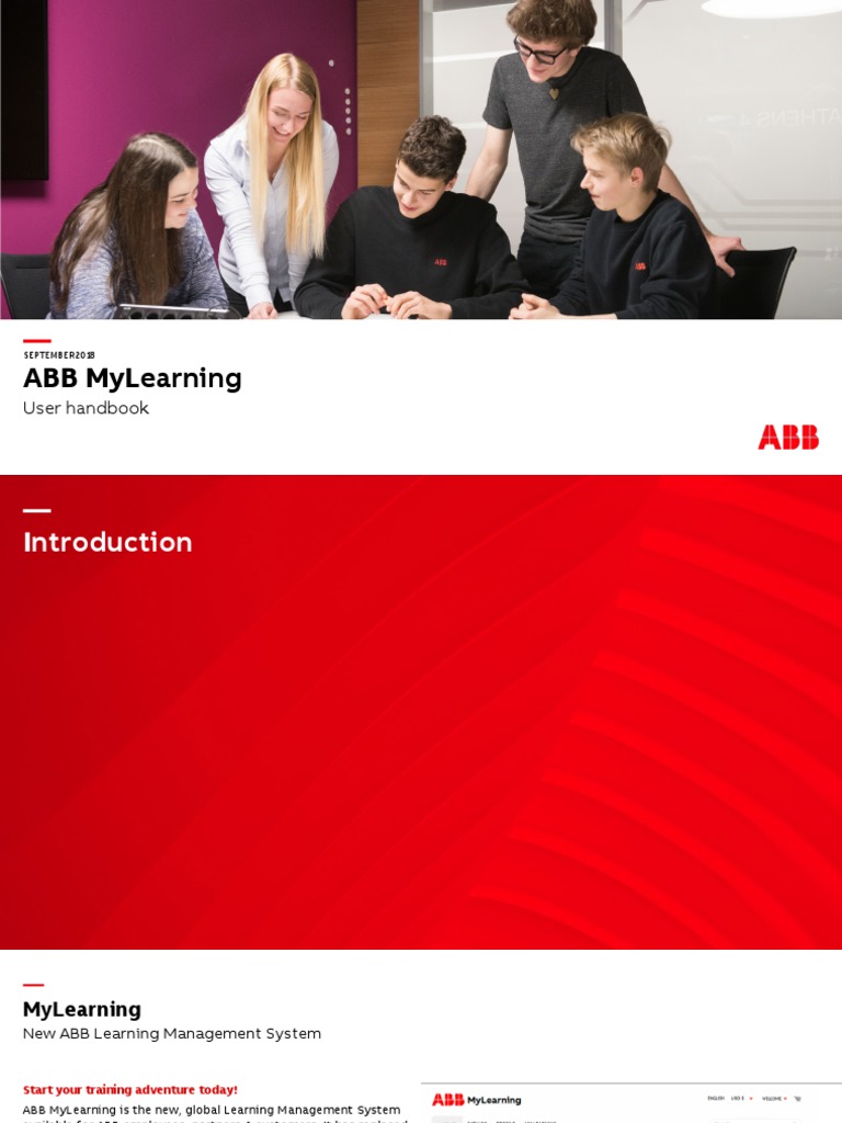 ABB MyLearning Handbook July 2019 | PDF | Mobile App | Point Of Sale