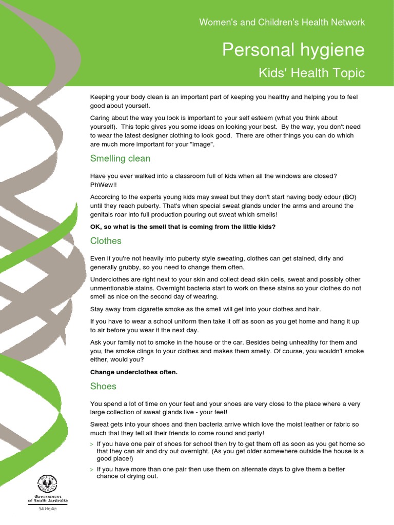 The Importance of Personal Hygiene: Maintaining Cleanliness and Good ...