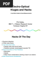 Lecture #11 Optical Receivers | PDF | Amplifier | Signal To Noise Ratio
