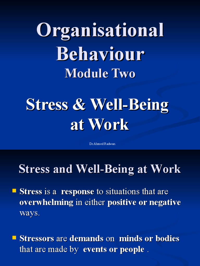Understanding Organizational Stress: Causes, Consequences, and ...