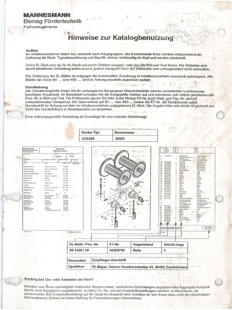 Manual DEMAG | PDF