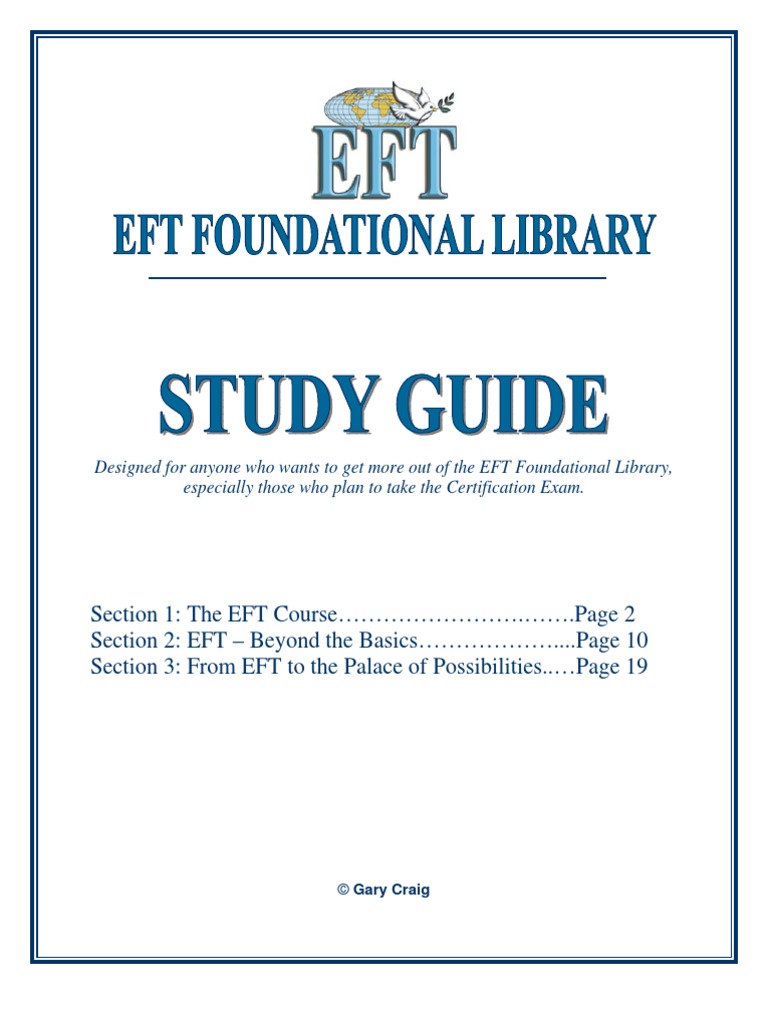 EFT Manual | PDF