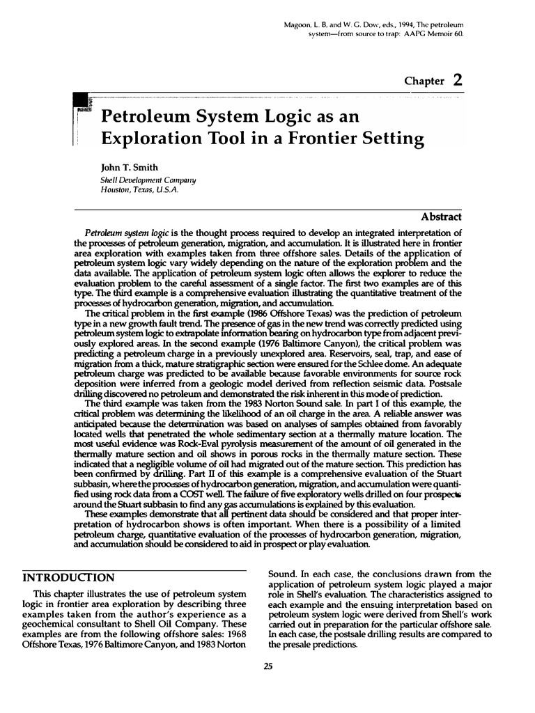 The Petroleum System From Source To Trap (033-057) PDF | Download Free ...
