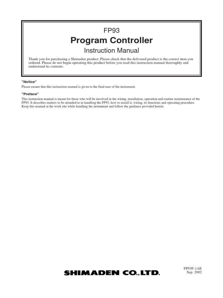 fp93 Standard | PDF | Fuse (Electrical) | Electrical Wiring