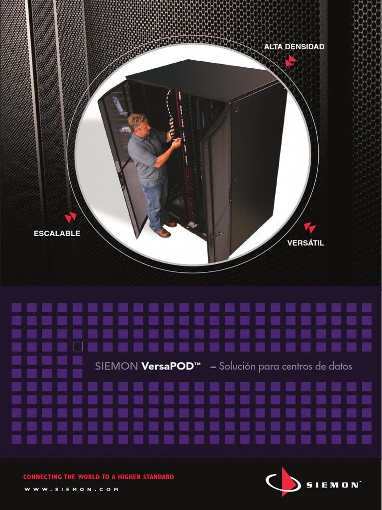 Data Center SIEMON | PDF | Servidor (Computación) | Equipo de oficina