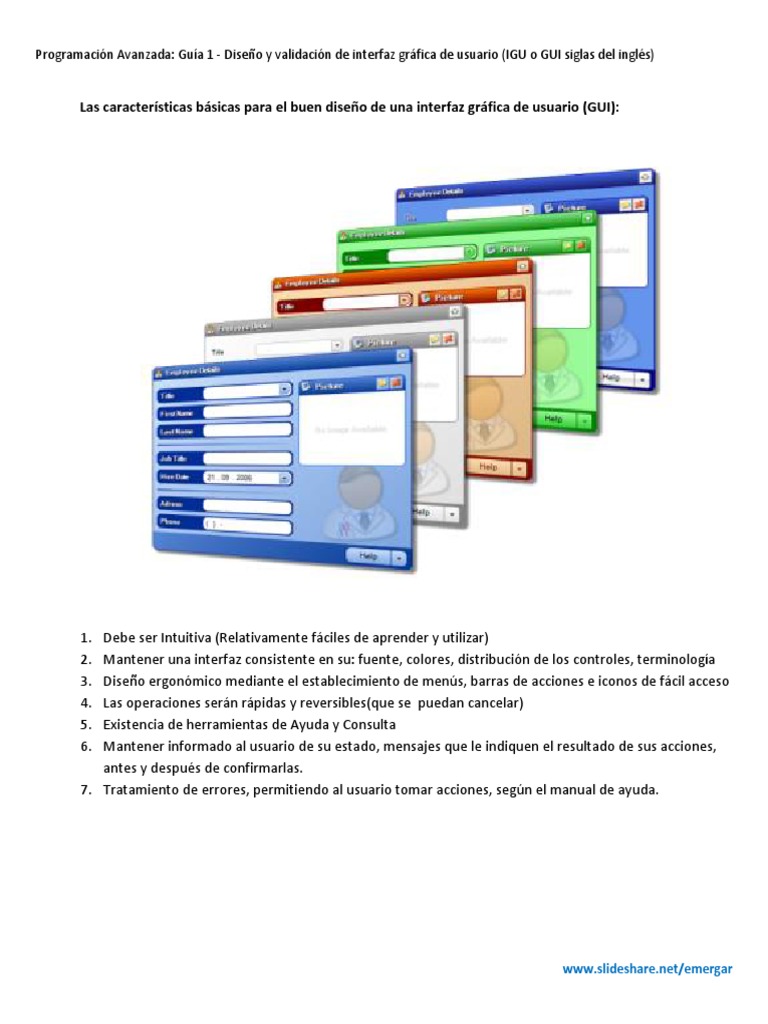 Diseño de interfaz gráfica de usuario para el registro de asociados de ...
