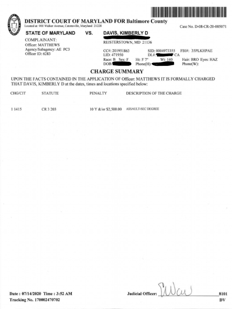 Charging Document | PDF
