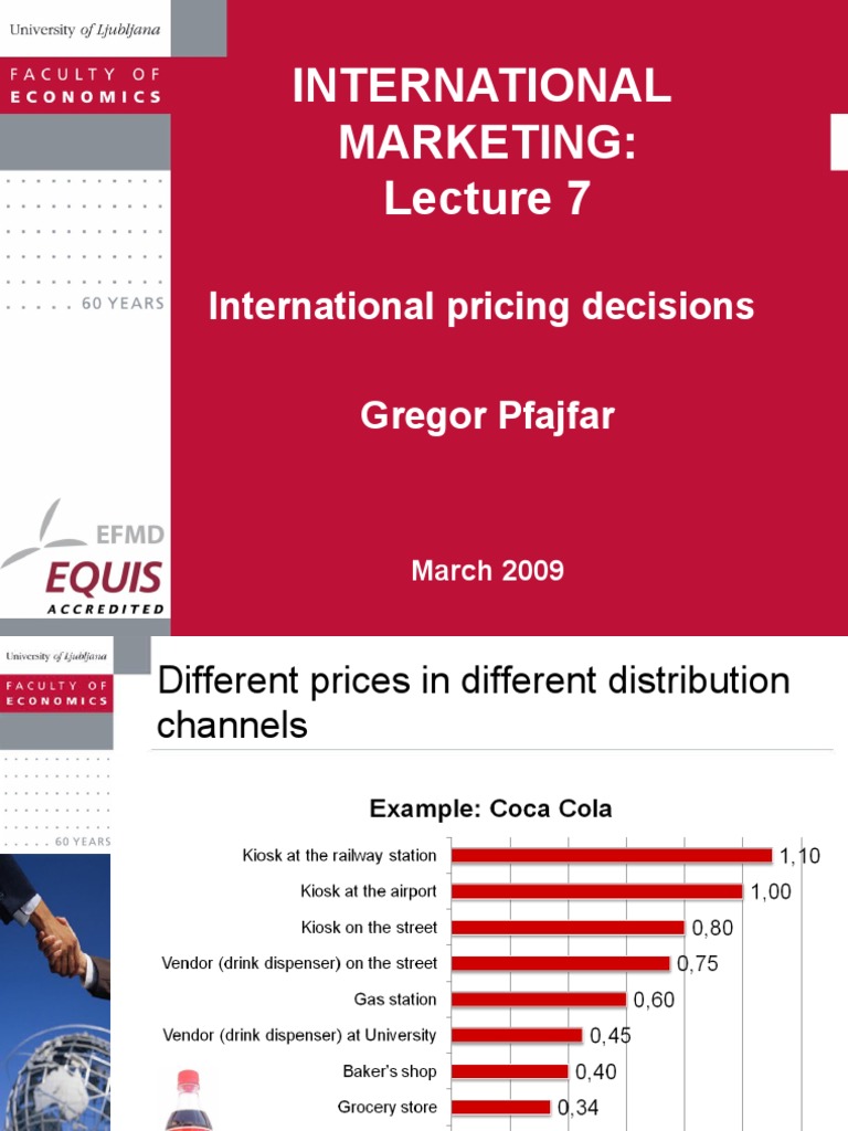 International Pricing Strategies Overview | PDF | Microeconomics | Business