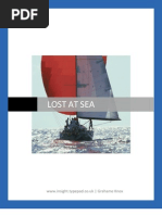 Teambuilder LOST AT SEA | PDF | Sea | Water