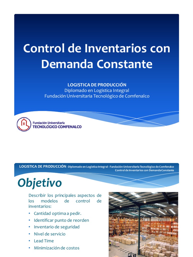 Control de Inventarios y Modelos EOQ | PDF | Inventario | Gestión de ...