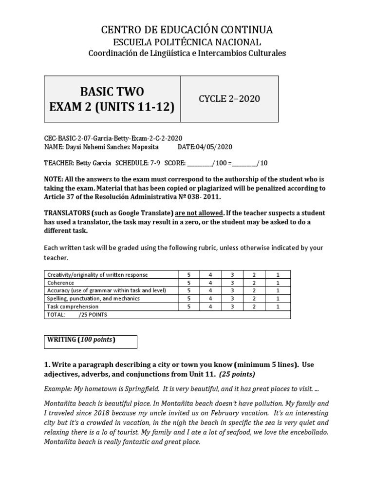 Basic Two Exam 2: Units 11-12 Guide | PDF | Pharmacist | Linguistic ...