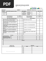 FORM Checklist Panel Listrik | PDF