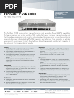FortiGate 500E Datasheet | PDF | Security | Computer Security