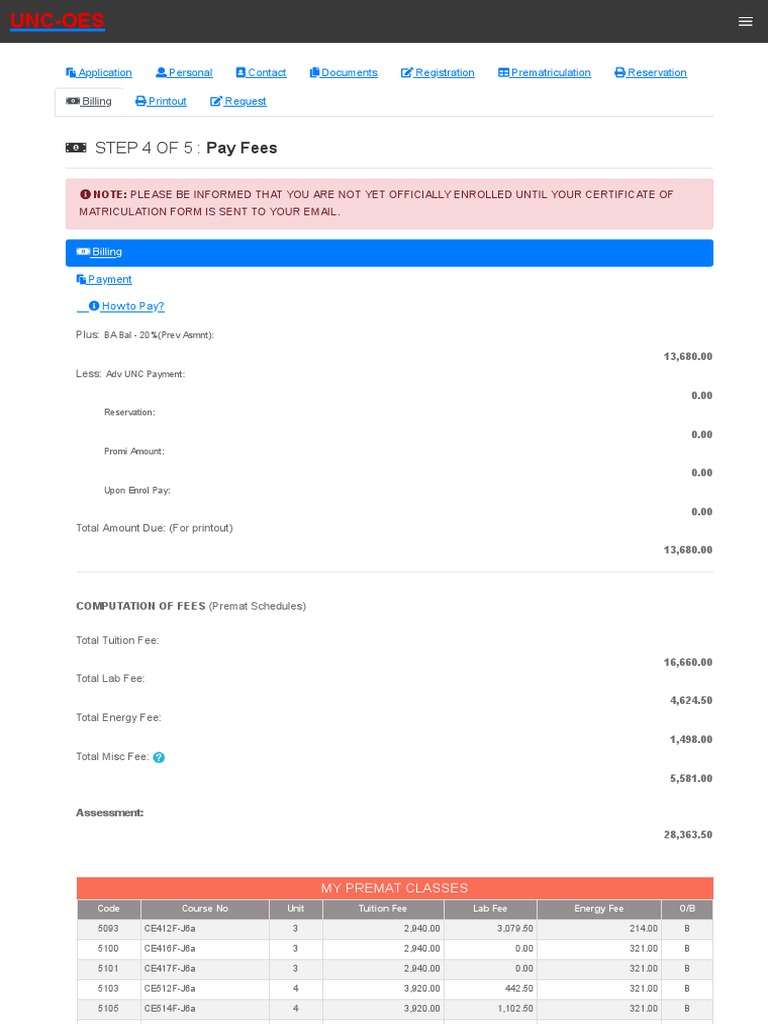 Paying Fees and Understanding the Enrollment Process | PDF | Fee ...
