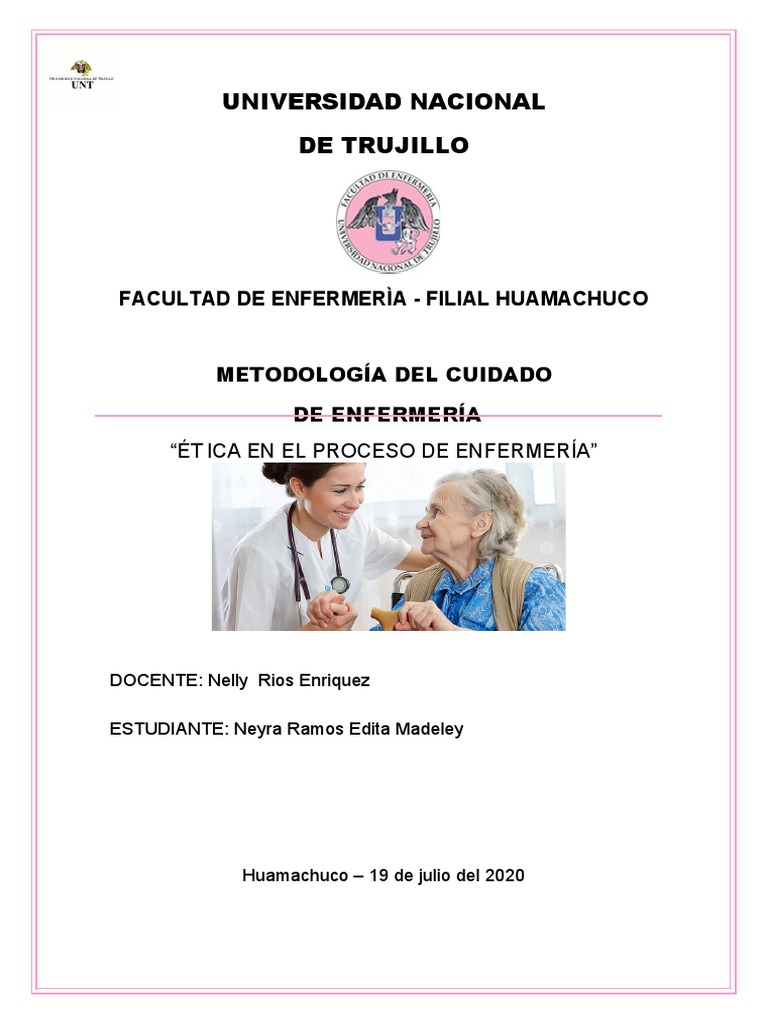 Trabajo 2 Etica en Enfermeria | PDF | Enfermería | Moralidad