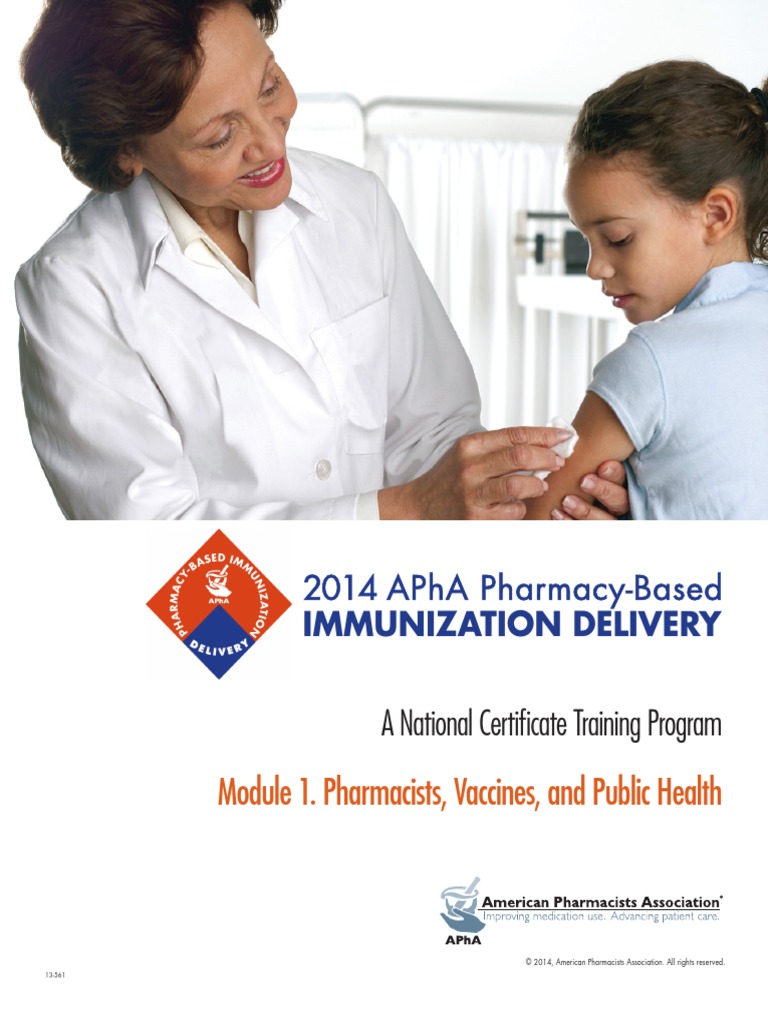APhA Immunization Module 1 | PDF | Vaccines | Vaccination