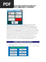 Plantilla de Control de Vehiculos Excel | PDF | Vehículos con tracción ...