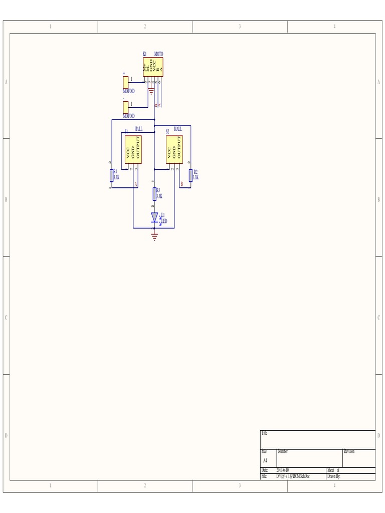 Schematic Diagram of Hall Speed Measuring Encoder | PDF | Science ...