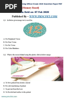 Medical GK Questions | PDF | Taste | Bone