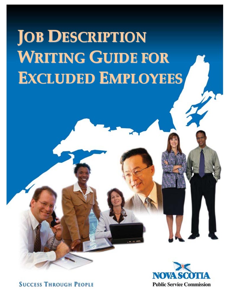 Job Description Writing Guide For Excluded Employees PDF | PDF ...
