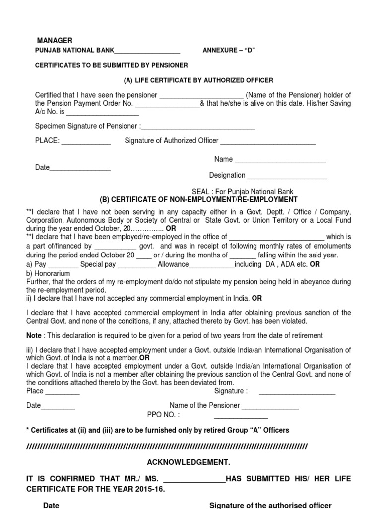 LC Pension Format PDF