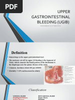 Forrest Classification of GI Bleeding | PDF