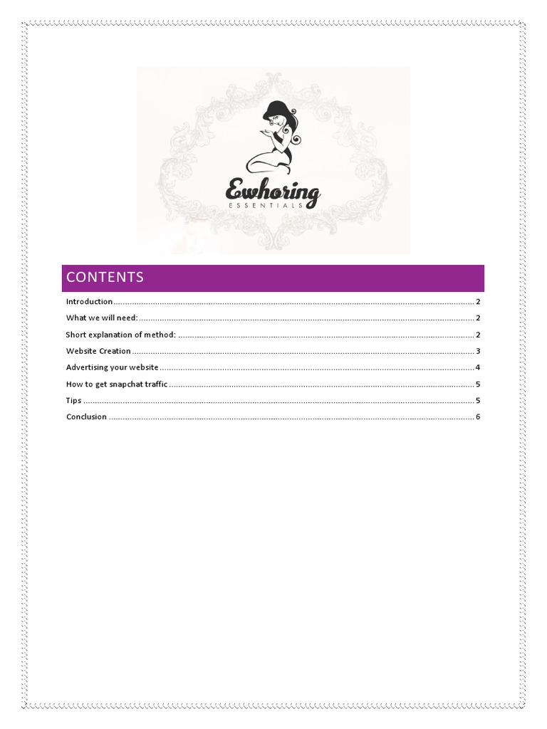 Ewhoring AutoPilot Method PDF | PDF | Snapchat | Digital Technology