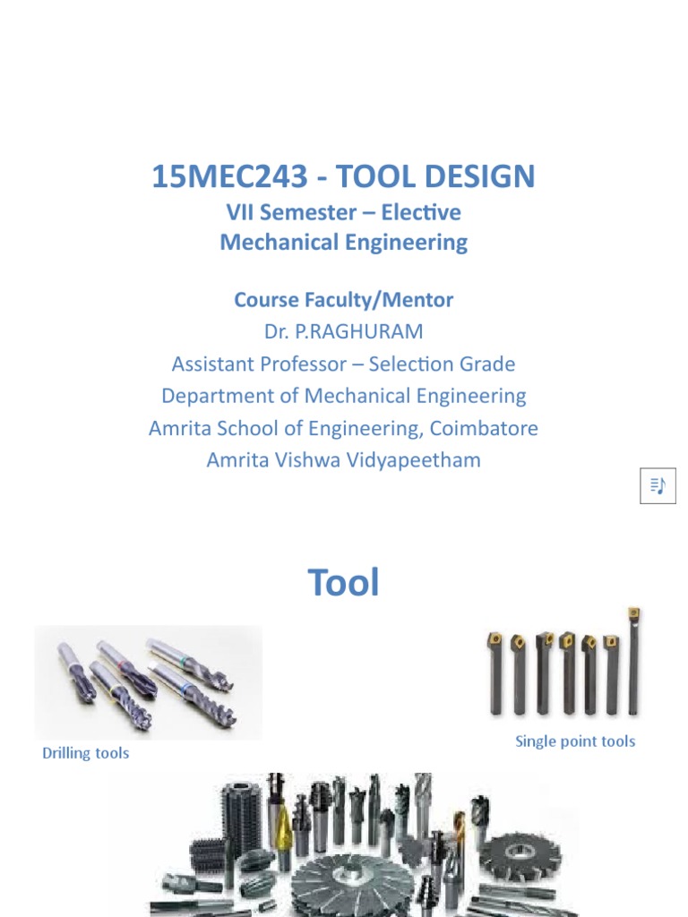 Tool Design in Mechanical Engineering | PDF | Metalworking | Industrial ...