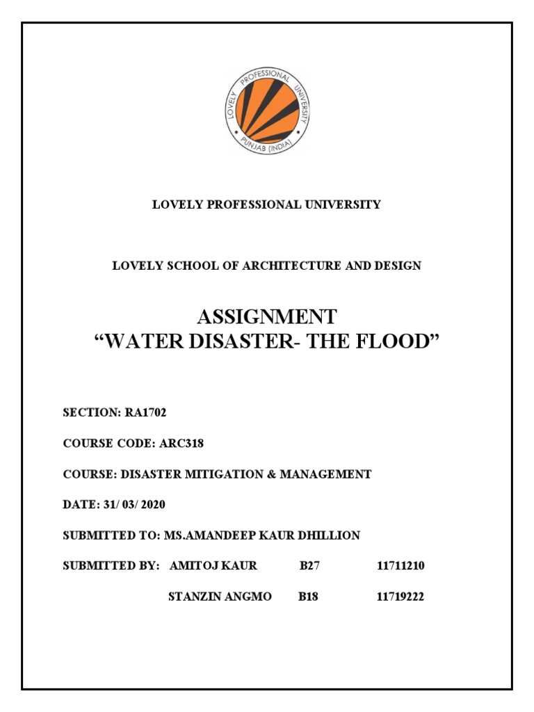 Assessing the Impacts of Flooding in Vijayawada: A Case Study on Water ...