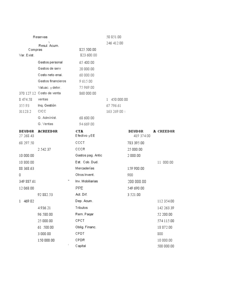 Financial Summary and Expense Breakdown | PDF
