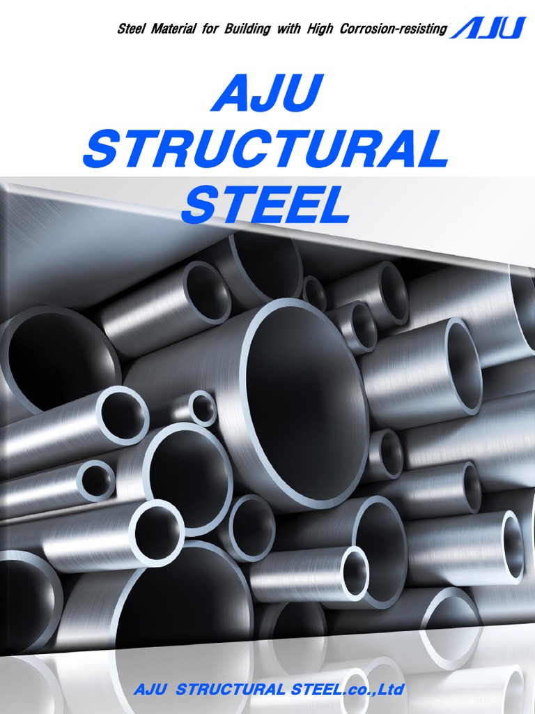 Brochure) AJU Structural Steel PDF | PDF | Galvanization | Rust