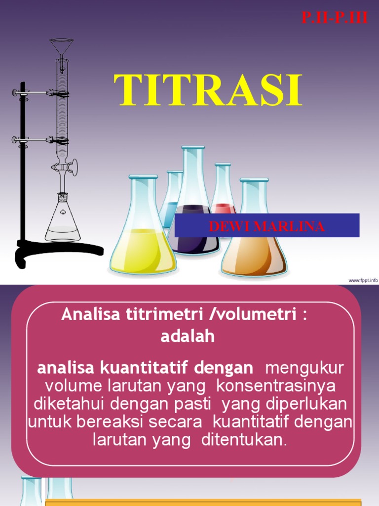 P 2-3. Titrasi | PDF
