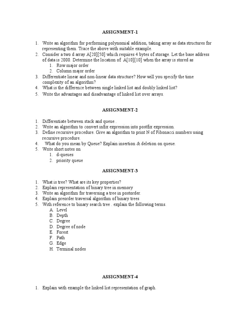Assignments Pdf Theoretical Computer Science Combinatorics