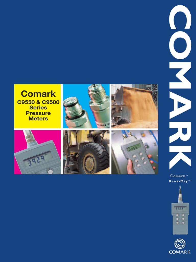 Comark C9550 Pressure Meter | PDF | Pressure Measurement | Calibration