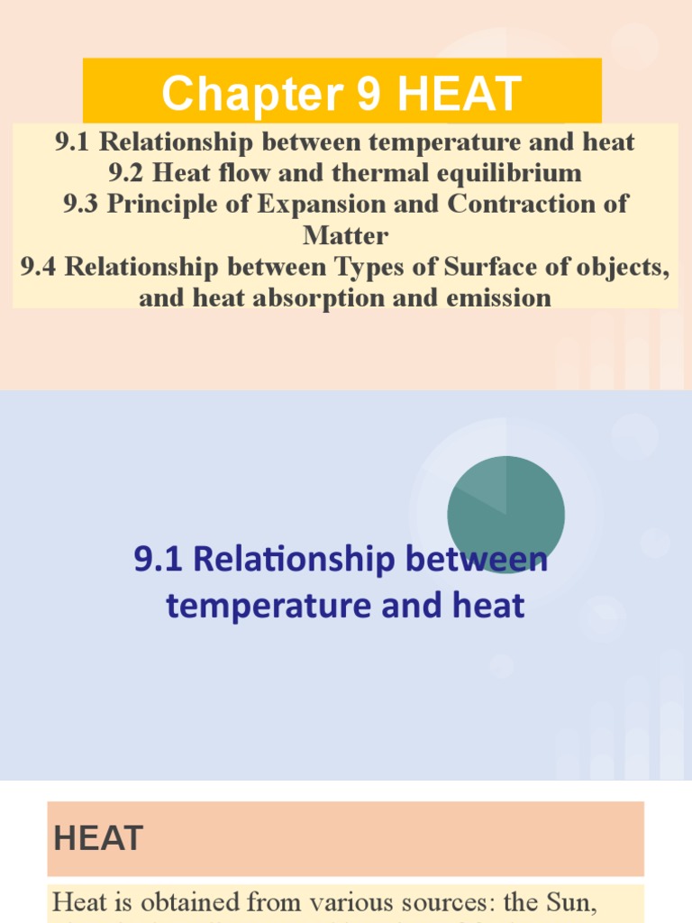 Chapter 9 Heat | PDF | Heat | Heat Transfer