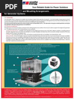 Generator Clearances | PDF