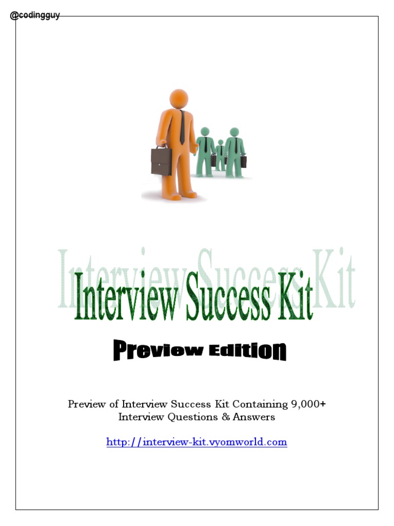Preview of Interview Success Kit Containing 9,000+ Interview Questions & Answers | PDF | Pointer ...