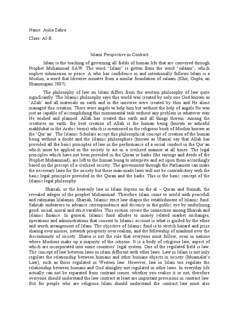 Islamic Accounting Theory | PDF | Sharia | Hadith