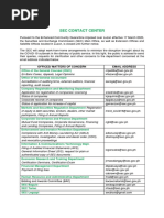 Sec Contact Center: Matters of Concern Email Address Interim Hotline ...