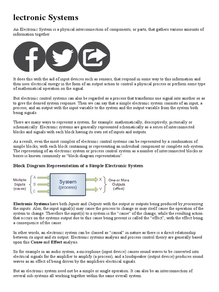 Tutorials in Systems | PDF | Control Theory | Feedback