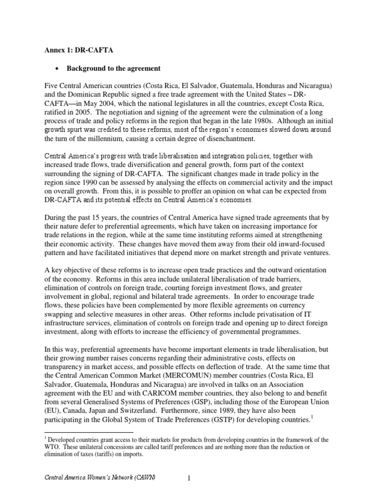 The Association Agreement Between The European Union and Central ...