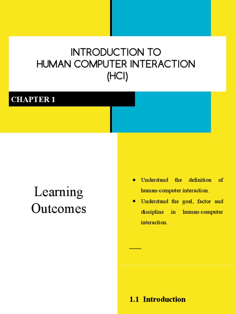 Introduction to Human-Computer Interaction | PDF | Human–Computer ...