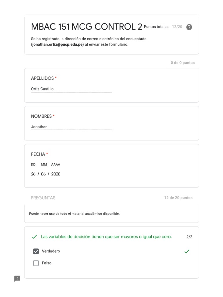 Mbac 151 MCG Control 2 | PDF