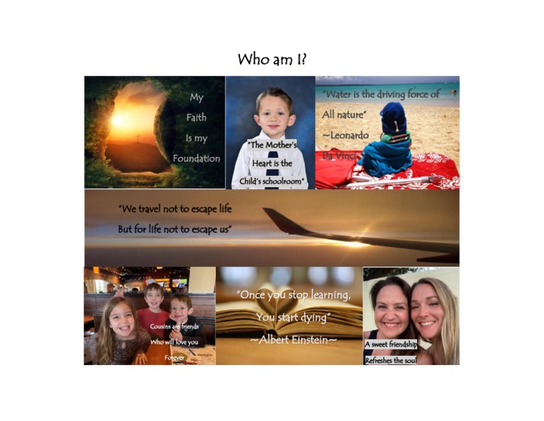 Who Am I Graphic Organizer | PDF