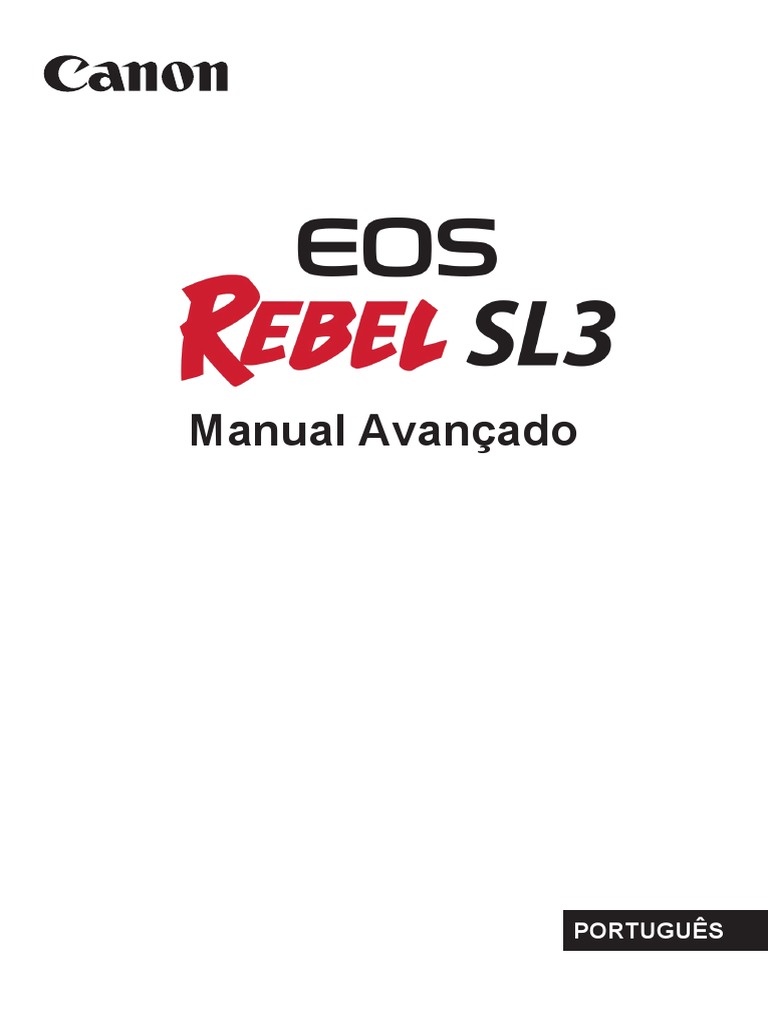 Manual SL3 | PDF | Câmera | Queimadura