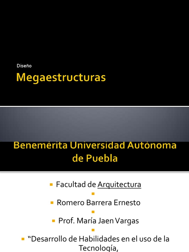 Megaestructuras 121113152623 Phpapp01 | PDF | Ingeniería | Science