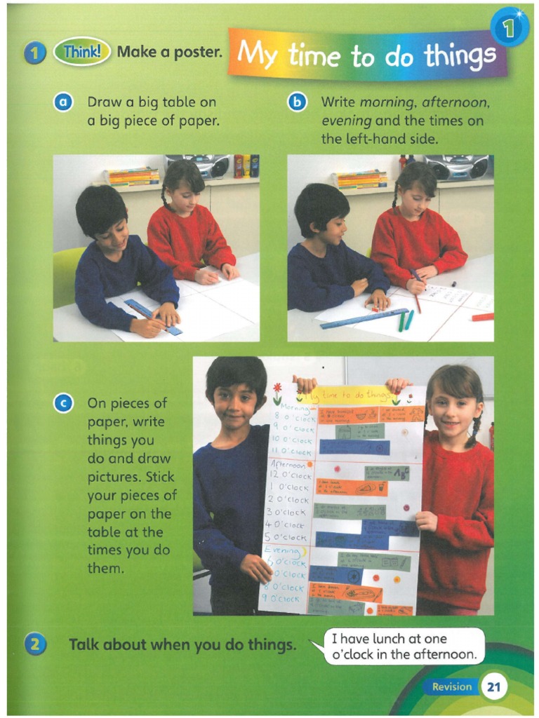 Student's Book Pg. 21 | PDF