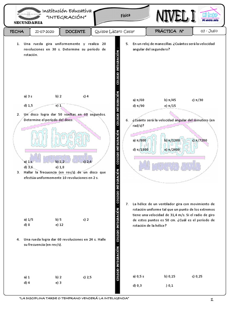 PRÁCTICA 3 - I NIVEL - MCU | PDF | Naturaleza