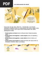El Pinquillo | PDF | Instrumentos musicales